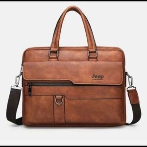 Jeep | Bags | Stylish Jeep Buluo Laptop Business Briefcase Shoulder Bag ...
